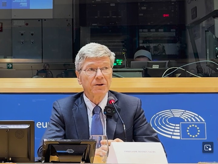Ο Τζέφρι Σακς για τη γεωπολιτική της ειρήνης στο Ευρωπαϊκό Κοινοβούλιο - KOMMON
